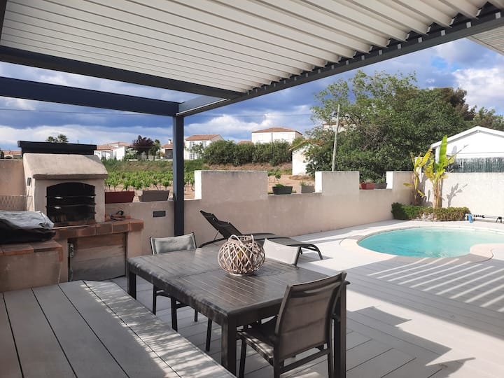 Villa Avec Piscine - Mèze