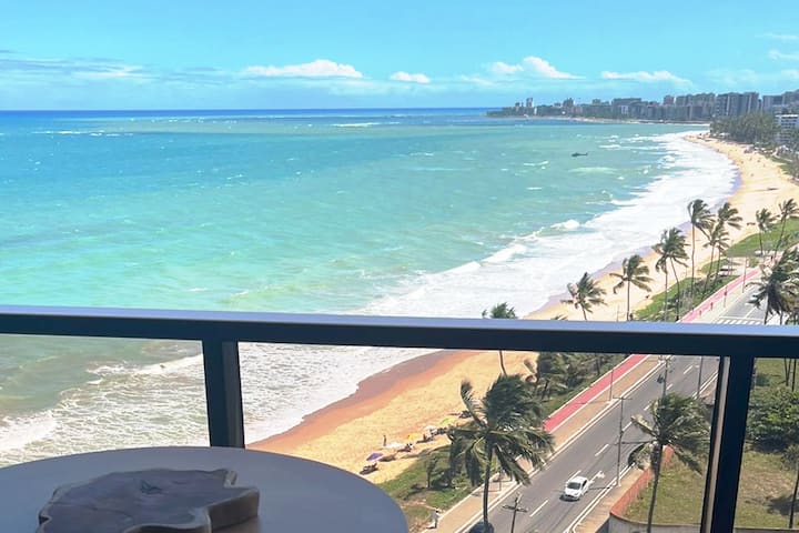 Vista Deslumbrante Em Apt à Beira-mar - Maceió