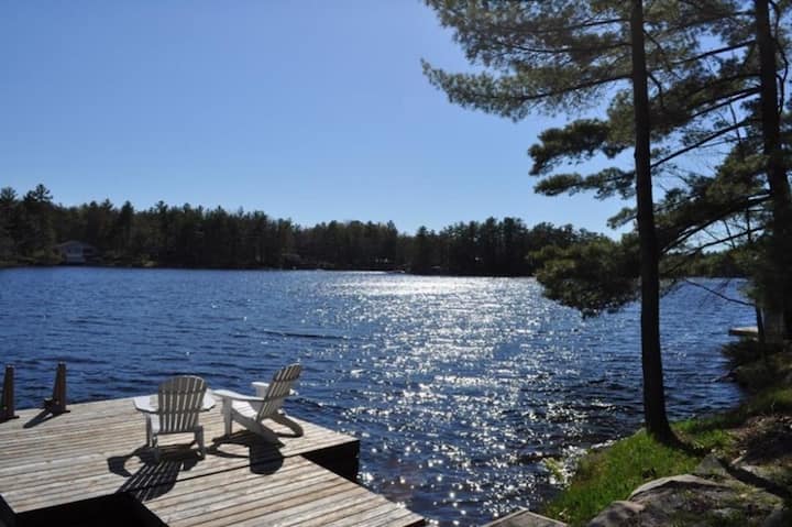 Waterfront @Muskoka Pines /Kayaks/bbq/firepit - Bracebridge