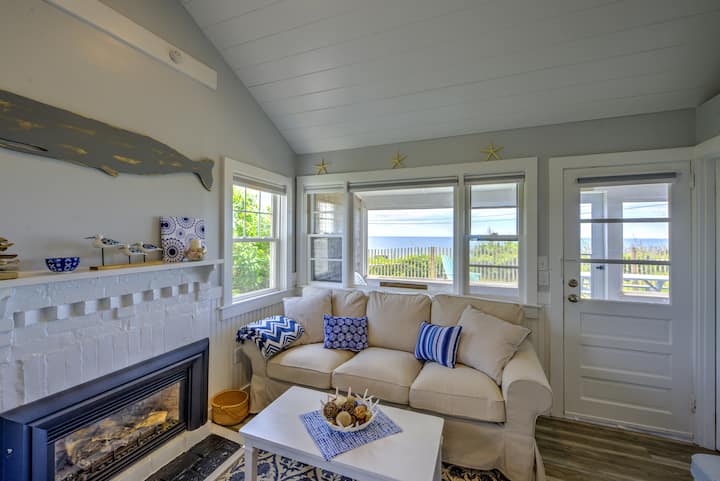 Oceanview Cottage, Million $ View Sea Street Beach - Dennis, MA