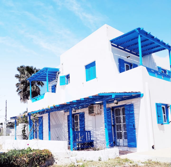 Sunrise Apartment Mikri Vigla Naxos (Ground Floor) - Naxos