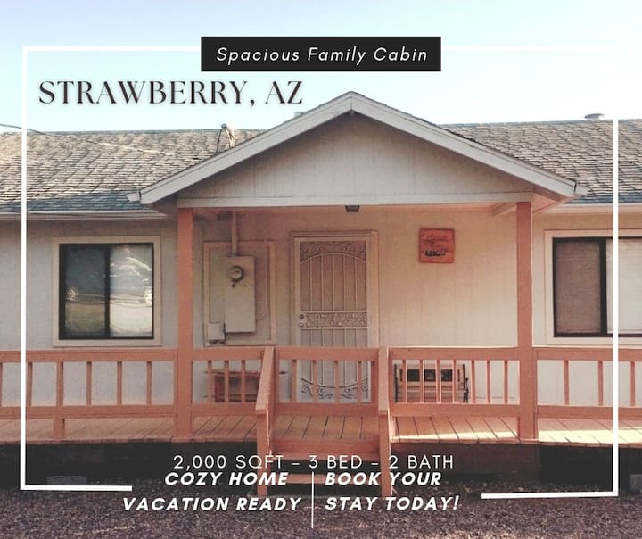 Spacious Family Cabin Near Fossil Creek - Pine, AZ
