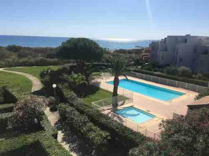 Appartement Lumineux Avec Accès Direct à La Mer - Saint-Cyprien