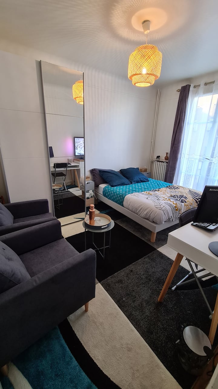 Chambre Privée à 20 Minutes De Paris En Résidence - Colombes
