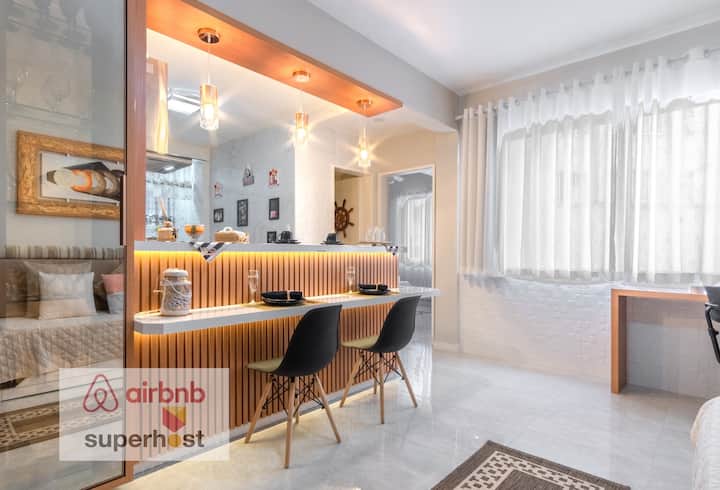 Centro Eventos 10 Min A Pé! 1 Vaga! Arcondicionado - Florianópolis