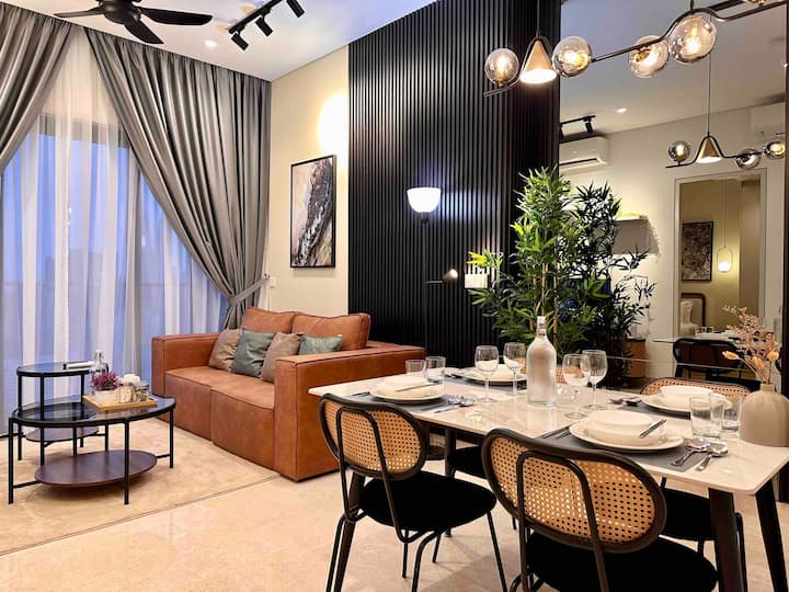 32:highfloor Dual-unit Flat W/ Iconic Kl City View - Kuala Lumpur