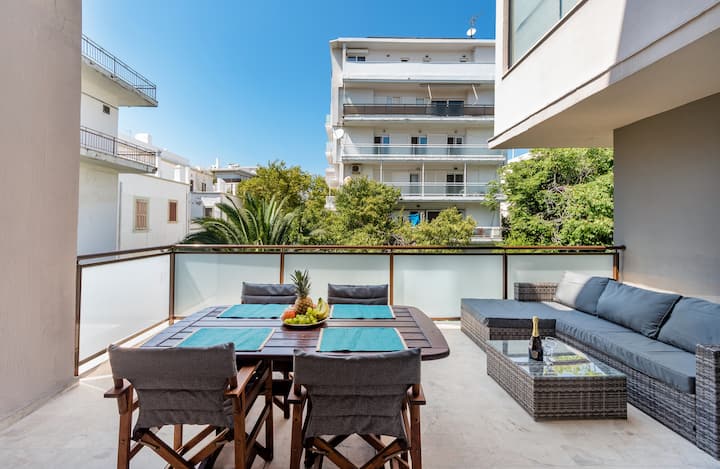 Flower Veranda 1st Floor App - Rodos