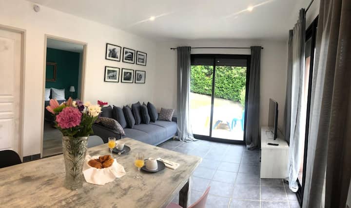 Maison Individuelle, Jardin, Parking
Privés 4 Pers - Lac du Bourget
