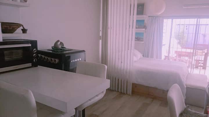 Studio Con Patio A 1 Cuadra De La Rambla - Montevideo