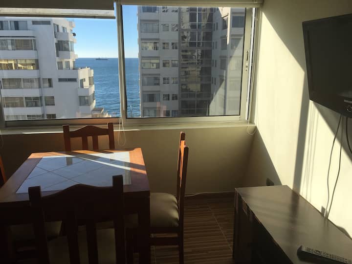 Hermoso Departamento Vista Al Mar, Playas, Casino - 比尼亞德爾馬