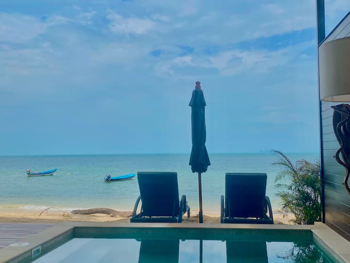 Villa 2- Sarana Beach, 2 Bedroom With Pool. - Ko Pha Ngan