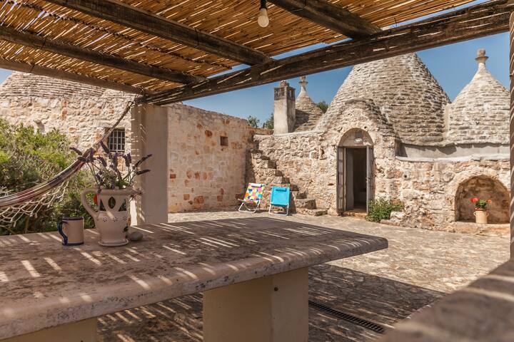 Amazing Trullo With Terrace, Grill And Wineyard - Ostuni