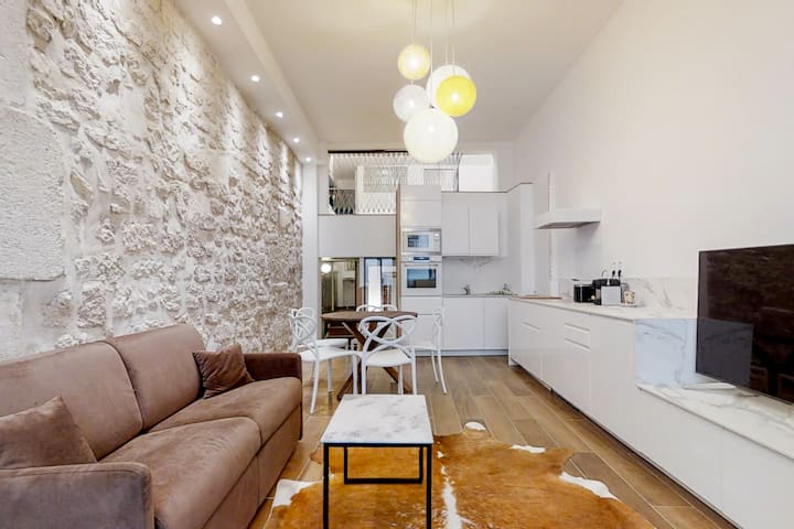 Loft La Fontaine, Marais,chatelet, Beaubourg Clim - Paris