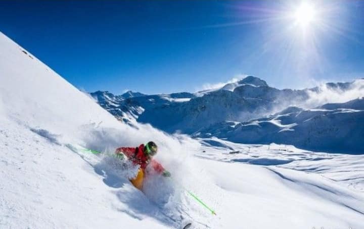 Joli Appartement Ski Au Pied Menuires Bruyères - Les Menuires