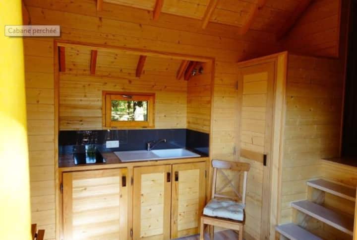 Cabane Perchée En Périgord Pourpre 4 Pers "Cosy" - Périgord