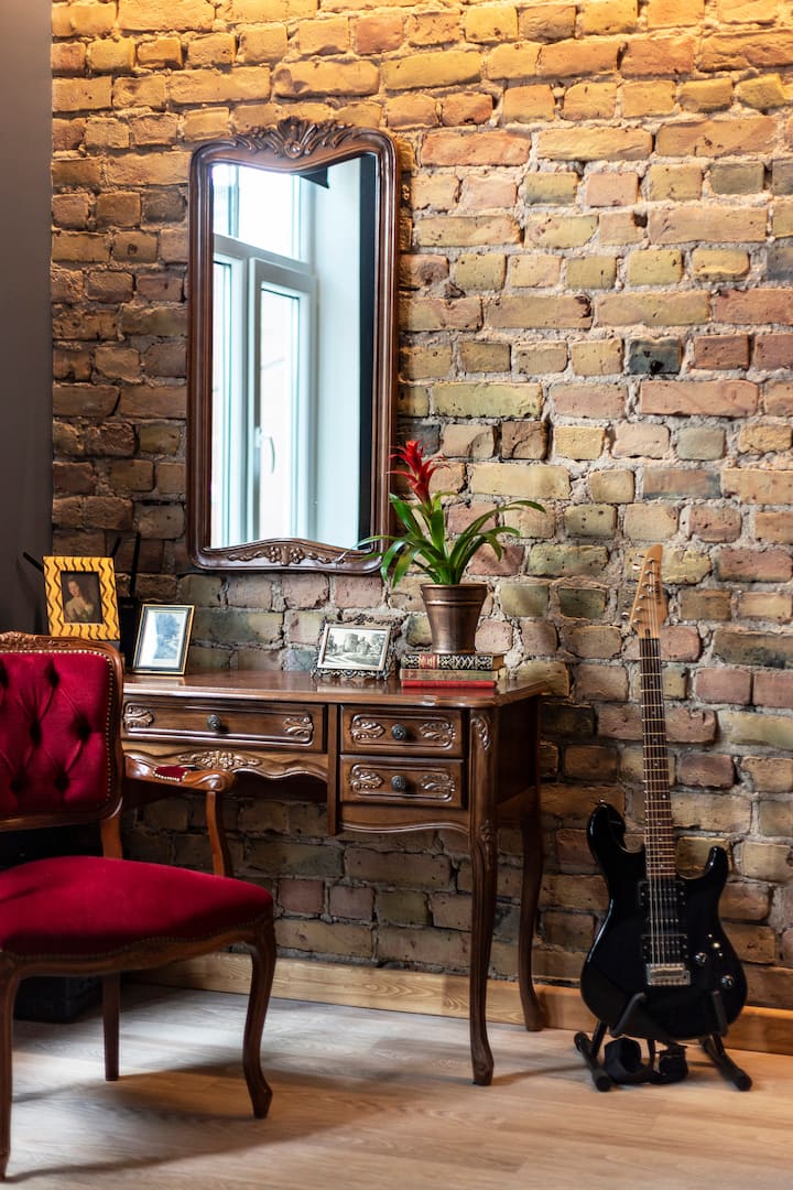 Vintage Apartments Black | Free Parking - Riga