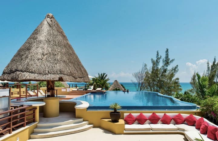 Two Penthouses • Ocean View • Up To 10 Guests - Playa del Carmen