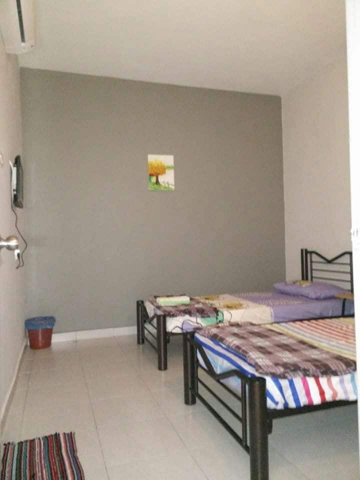 清洁，舒适，环境優美，出入方便 - Muar