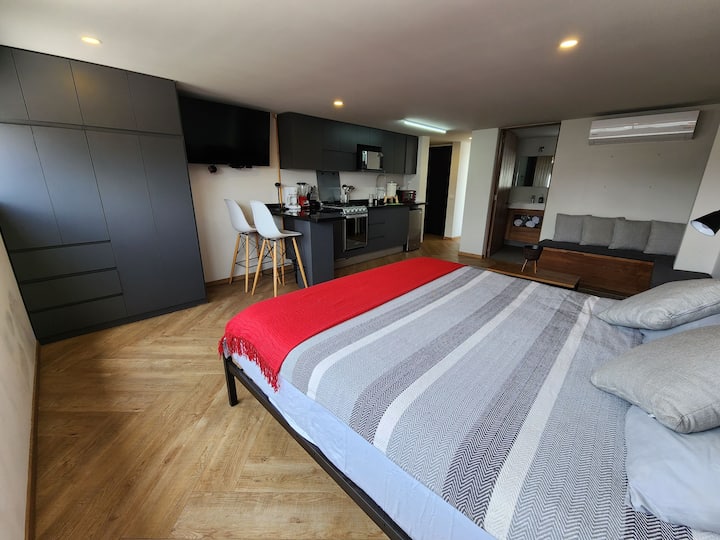 Increíble Y Moderno Loft En Condesa-parque España - Ciudad de México