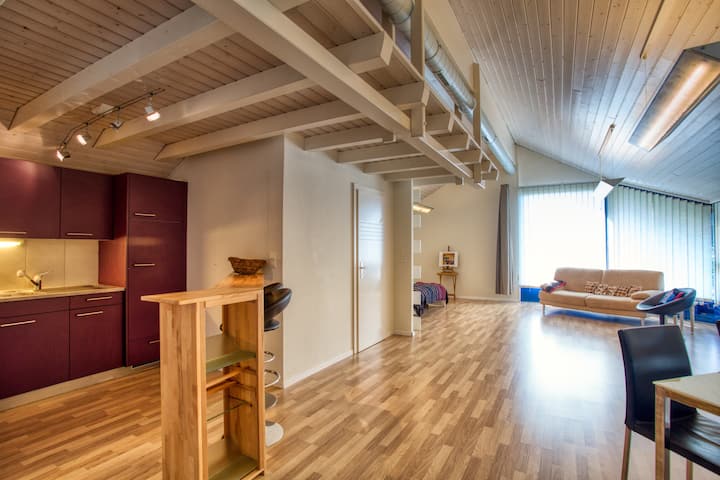 Spacious & Bright Loft Epalinges - Lausanne