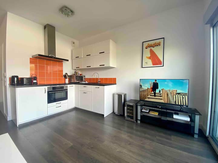 Vaste T2 + Garage / Halles 5 Cantons / 1,6km Plage - Anglet