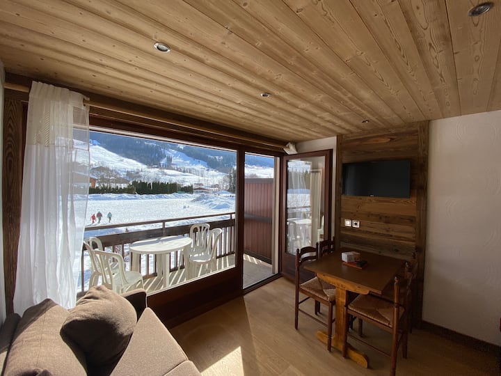 Appartement Vue Pistes De Ski - Praz-sur-Arly
