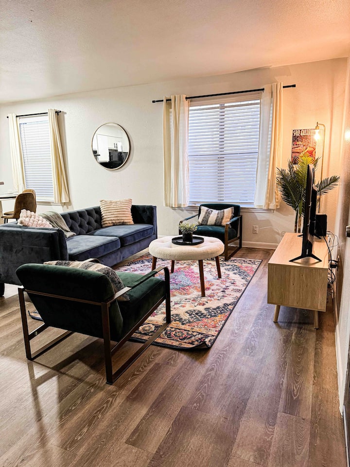 Downtown Sa Cozy & Central 2 Br Apt - Mission Trail - San Antonio