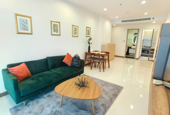 84平两卧两卫温馨家庭公寓/带干衣机/浴缸 - Bangkok