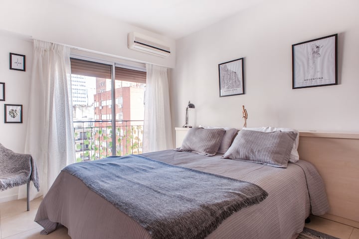 Quiet And Modern Studio In The Best Of Retiro - Buenos Aires