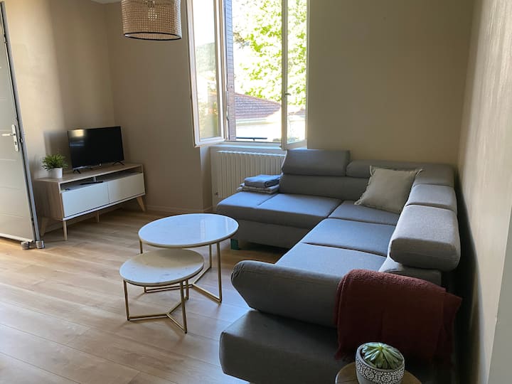 Maison De Ville Avec Jardin Au Cœur D'annonay - Safari de Peaugres