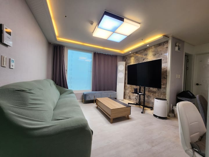 부평역 도보 3분 # 3room 최고층아파트 #단기임대 - Incheon