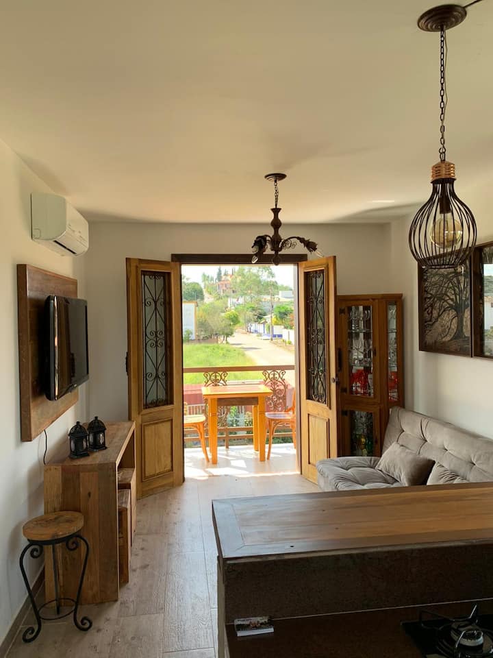 Apto Completo:conforto C/varanda—tiradentesflat201 - Tiradentes
