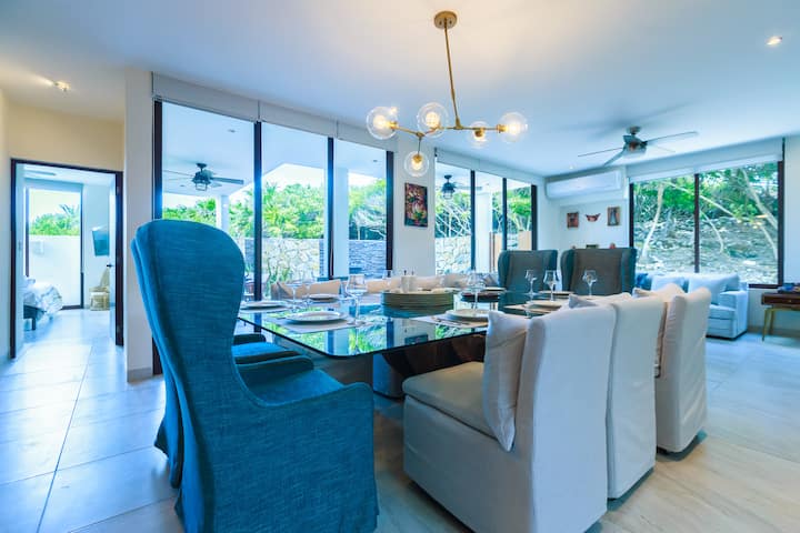 Private 6br Oceanfront Estate Isla Mujeres - Pool, Staff, Ocean Access - Isla Mujeres