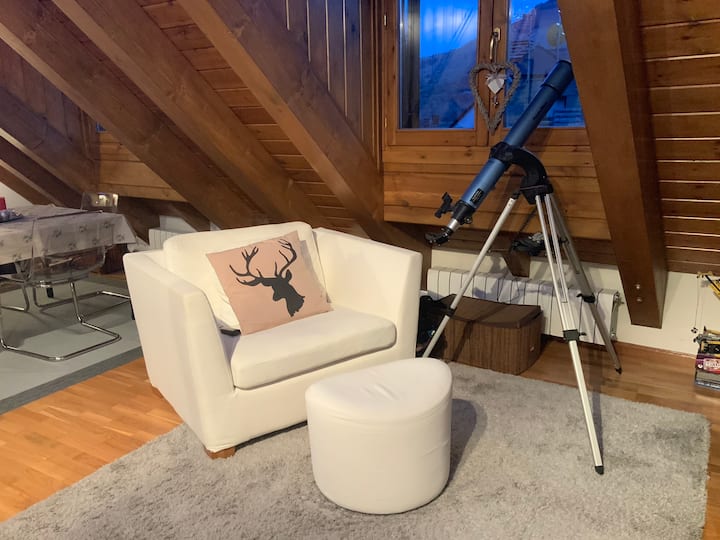 Espléndido áTico En Sallent Con Vistas (Wi-fi) - Formigal