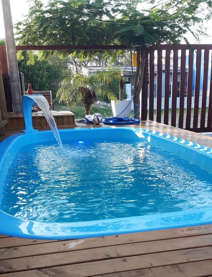 Casa 3d C/piscina Nv Tramandaí - Tramandaí