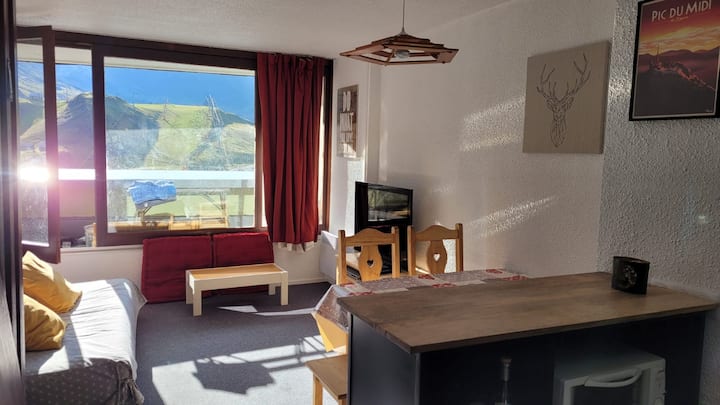Duplex De 38m² Rénové Au Coeur De La Station - La Mongie