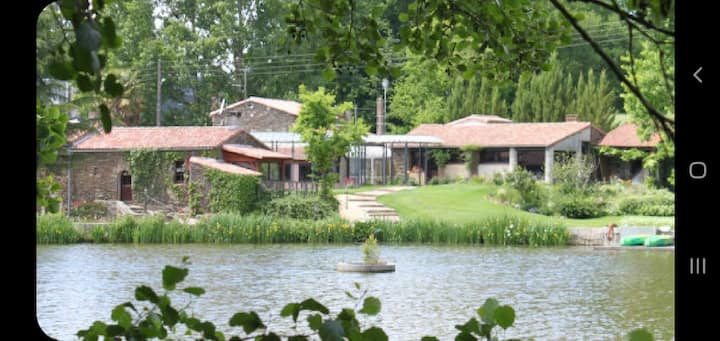 Gîte La Longère : 14 Personnes Avec éTang & Canoës - Clisson