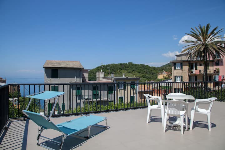 Basic Double Room - Common Terrace Up Corniglia - Vernazza