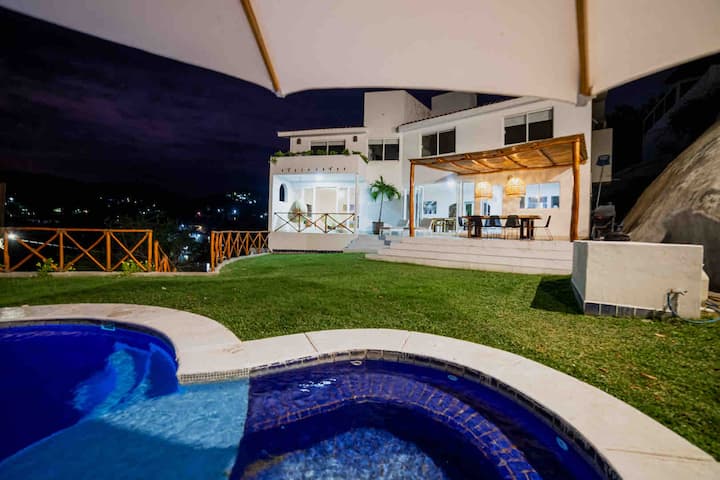 ★ Beach House Luna Beautiful Ocean View ★ - Manzanillo