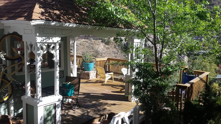 The Perfect Weekender Victorian With Views & Deck! - Bisbee, AZ