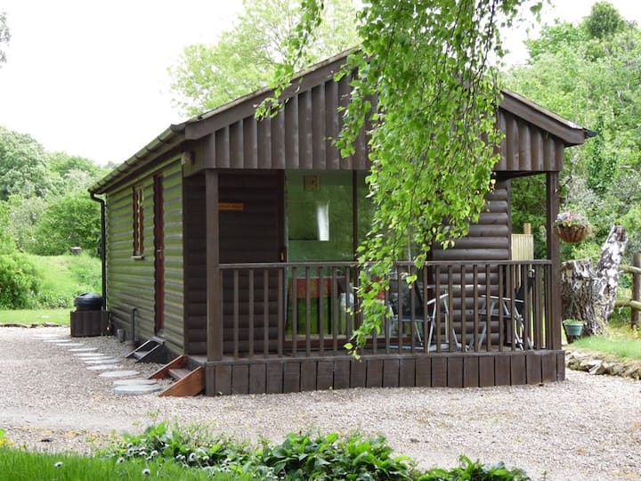 Cosy Woodland Log Cabin For 2 - Oswestry