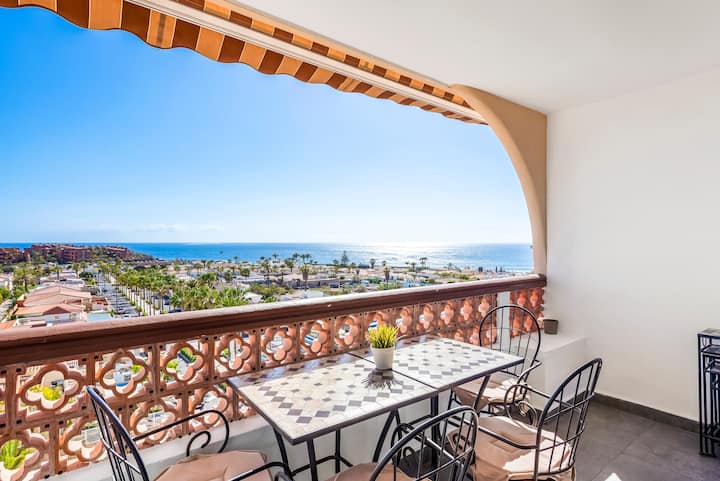 Palm Mar Vue Mer Incroyable 2 Chambres - Tenerife