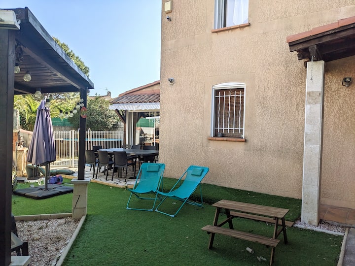 Maison Familiale Spacieuse Proche Aix/marseille - Rognac