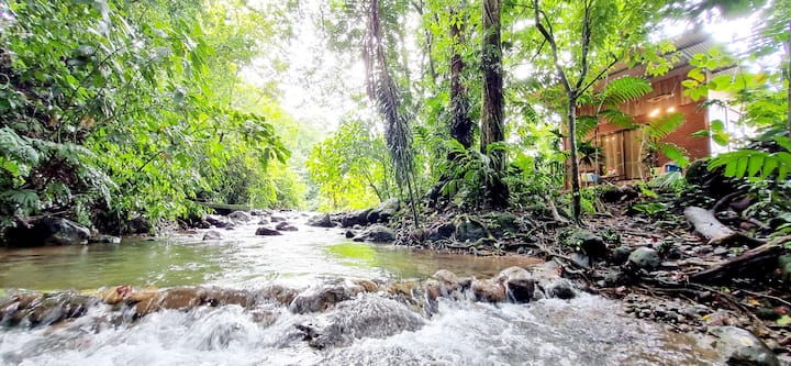 Cabaña Con Jacuzzi Y Vista Al Río - La Fortuna