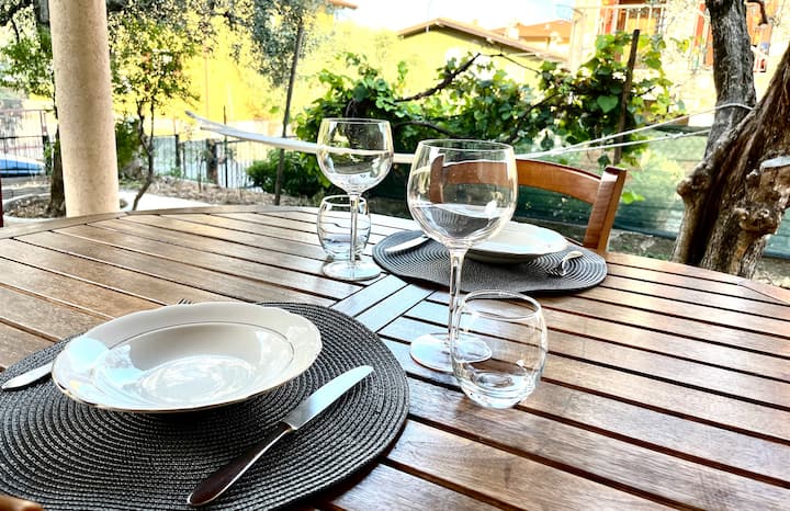 Ambra Junior - Lovely And Relaxing Outdoor Space - Toscolano-Maderno