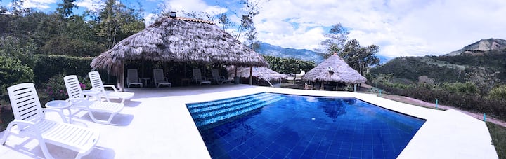 La Alegría- Para 28 Personas-2 Piscinas - La Vega