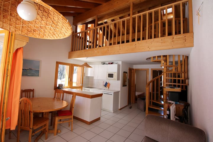 Superbe Duplex Au Centre Du Village De Zinal - Grimentz