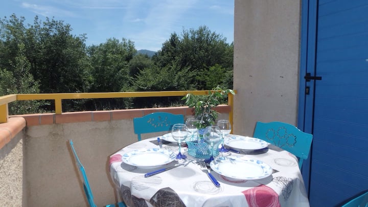 Appartement Calme Avec Mezzanine Et Sa Terrasse - Argelès-sur-Mer