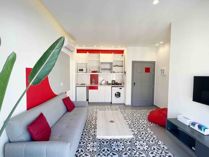 24/24 Elec With Elevator - 5thred 1br Apartment - Bejrut