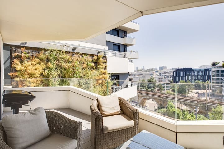 Bel Appartement Avec Terrasse - 4p - ibis Styles Paris Porte de Versailles - Mairie d'Issy